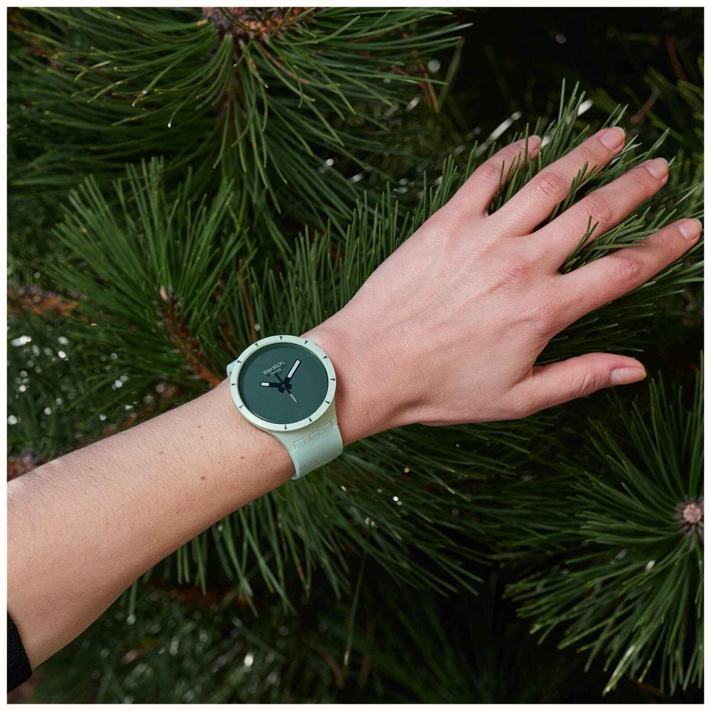 Swatch Big Bold Bioceramic Colours Of Nature Forest SB03G100 - First ...