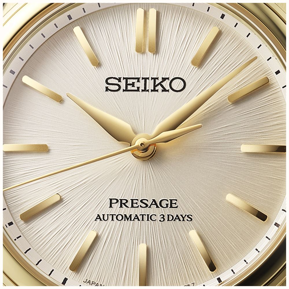 Seiko Presage Classic Series 'Shiro-iro' Automatic (36mm) White Silk ...