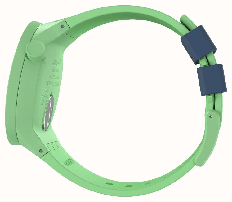 Swatch Big Bold FRESH SQUEEZE Matt Green Watch SB01G101 - First Class ...