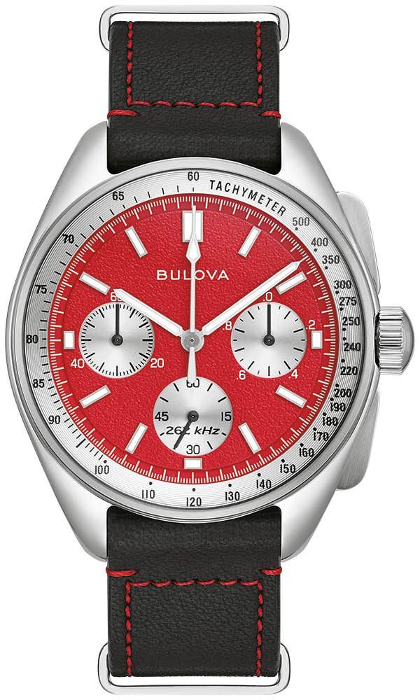Bulova Хронограф Lunar Pilot Blood Moon (43,5 мм) красный 96K115 ...