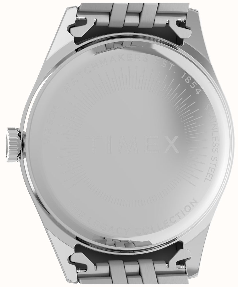 Timex Women's Legacy (36mm) Blue Dial / Stainless Steel Bracelet ...