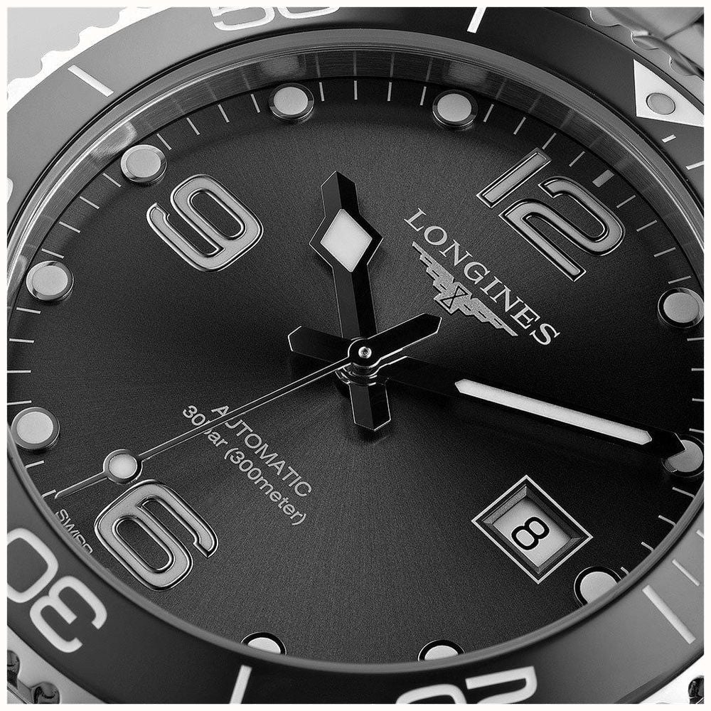 LONGINES HydroConquest Automatic (41mm) Grey Dial / Stainless Steel ...