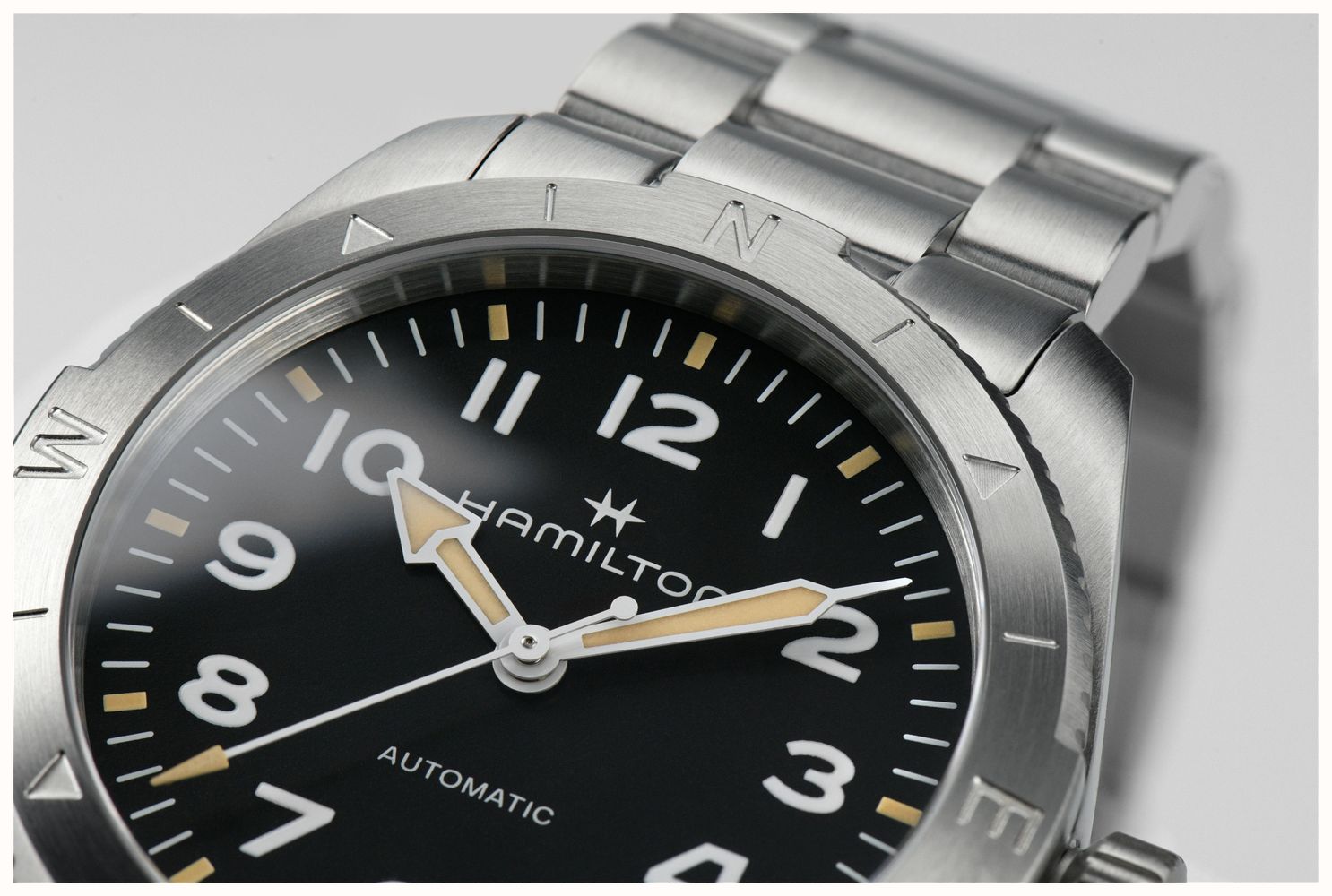 Hamilton Автоматический (41 мм) цвета хаки, черный H70315130 - First ...