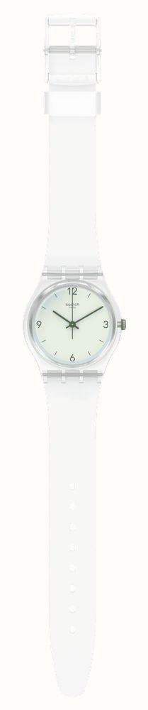 Swatch SWAN LAKE Pale Green Dial Watch GE294 - First Class Watches™ AUS