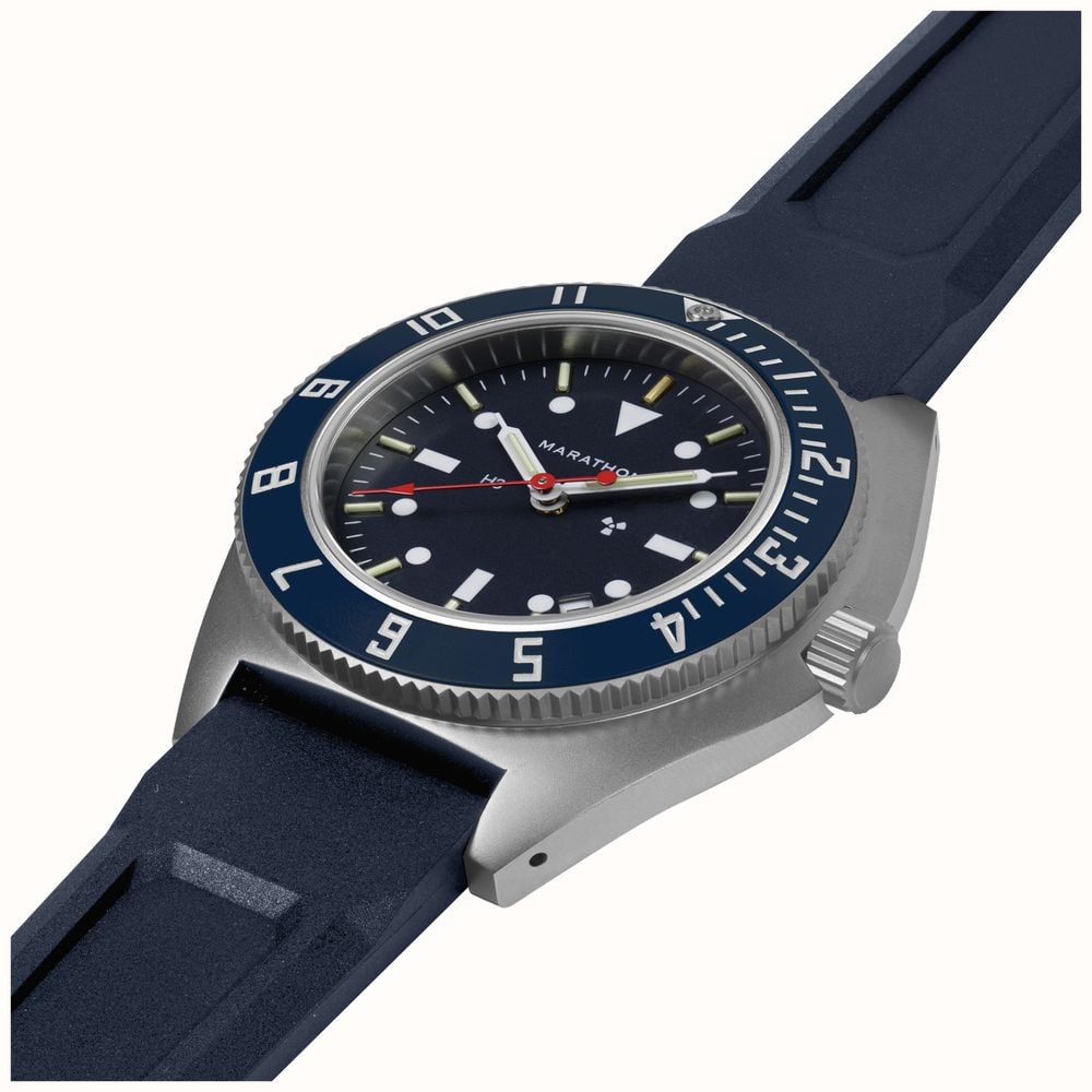 Marathon Blue Yonder SSNAV-D Quartz Limited Edition (41mm) Blue Dial ...