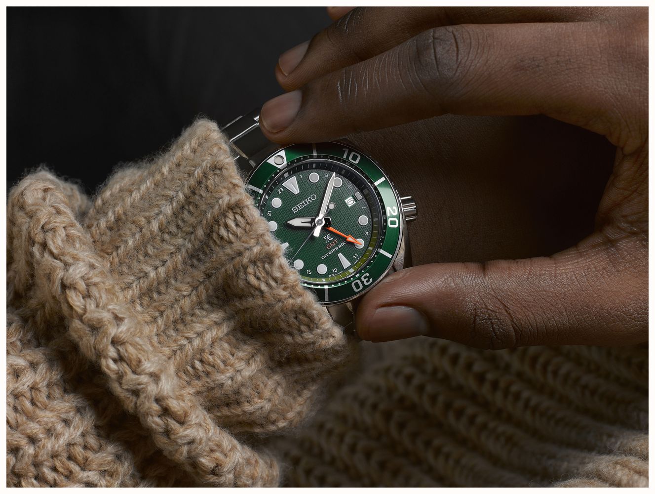 Seiko Prospex Seascape ‘SUMO’ Solar GMT Diver SFK003J1 - First Class ...