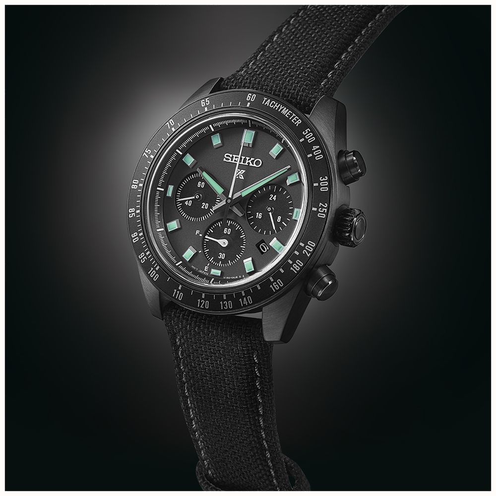 Seiko Cronógrafo Con Cronómetro Solar De Visión Nocturna Prospex Serie ...