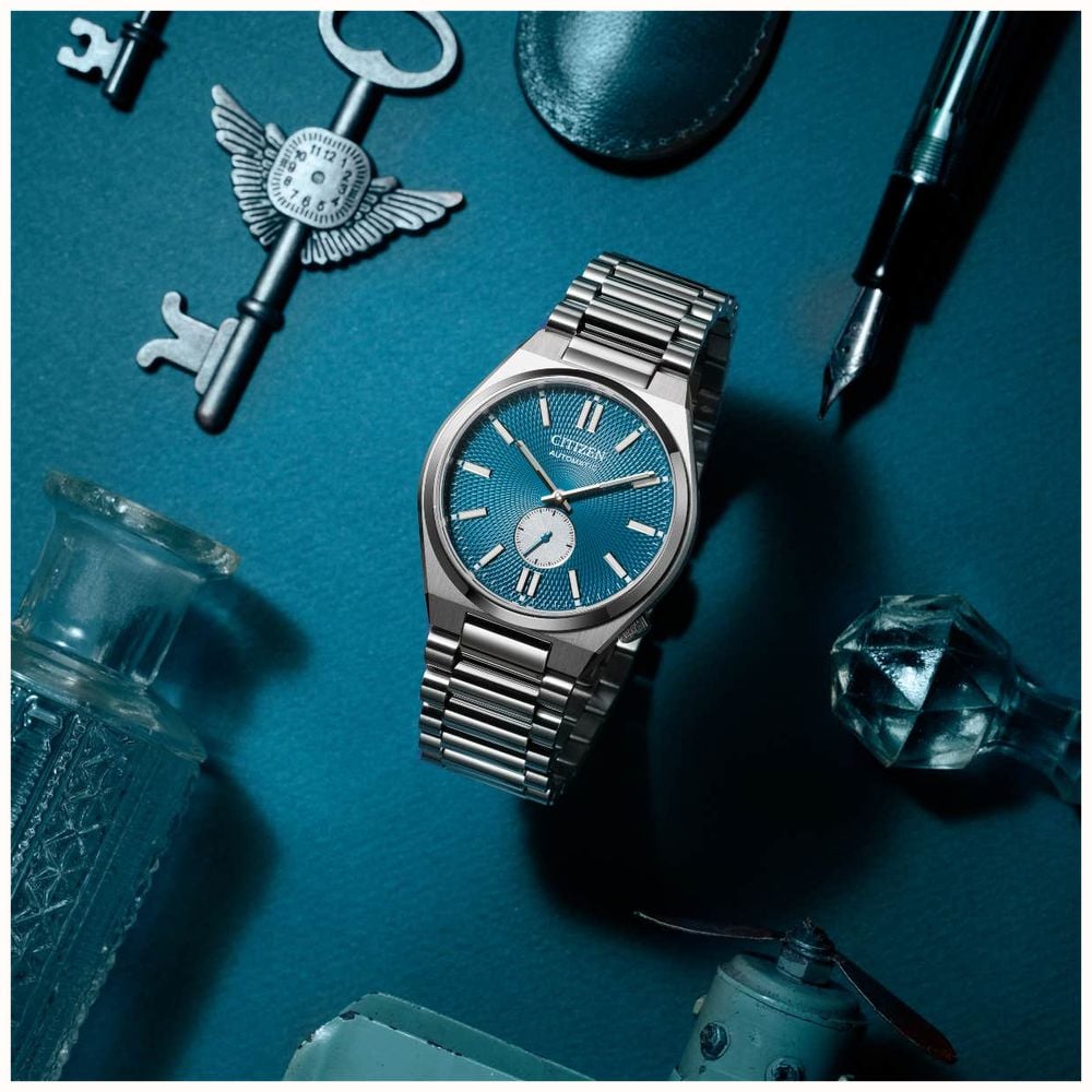 Citizen Tsuyosa Automatic Small-Seconds (40mm) Textured Blue Dial ...