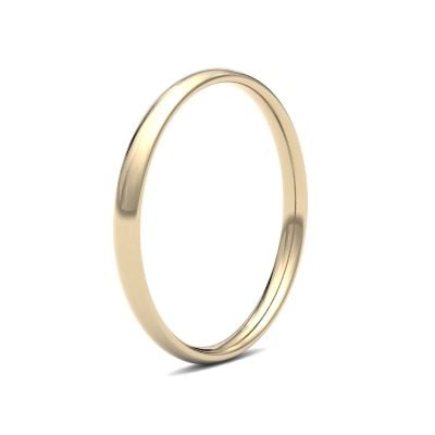 James Moore Wedding Ring | 18ct 玫瑰金 | 3毫米 | 浅色 | AG_3LLC-18R - First ...