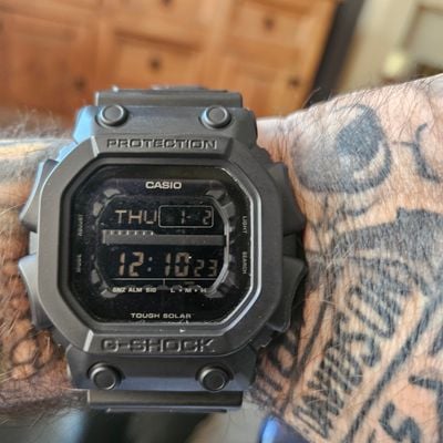 Casio G-Shock King Digital Dial / Black Resin Strap GX-56BB-1ER - First ...