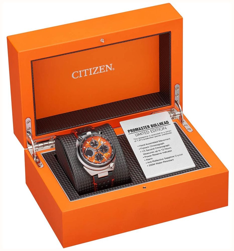 Citizen Limited Edition Promaster Bullhead Racing Chronograph (45mm ...