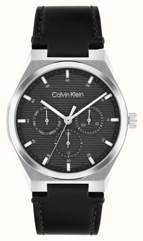 Calvin Klein CK Motion Multifunction (39mm) Dark Grey Dial / Black ...