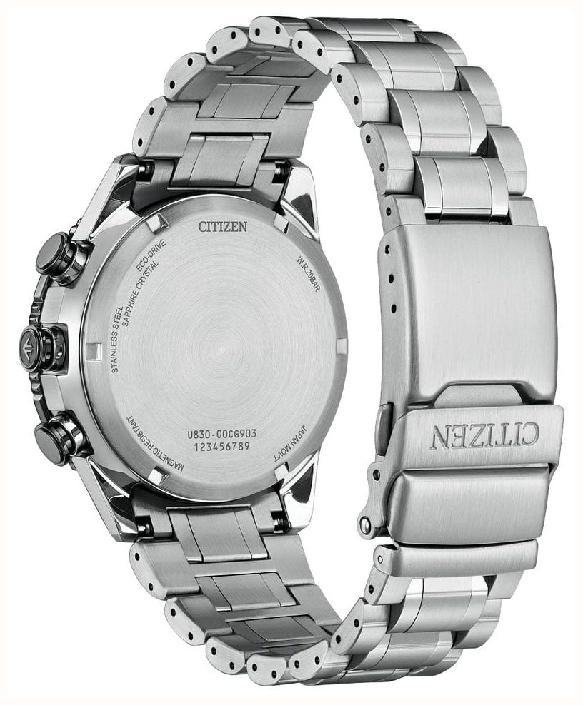 Citizen Eco-Drive Promaster Skyhawk Chronograph (43mm) Grey Dual ...