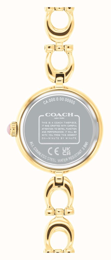 Coach レディース グレイシー (23mm) クリスタルセット ダイヤル 14504219 - First Class Watches™ JPN