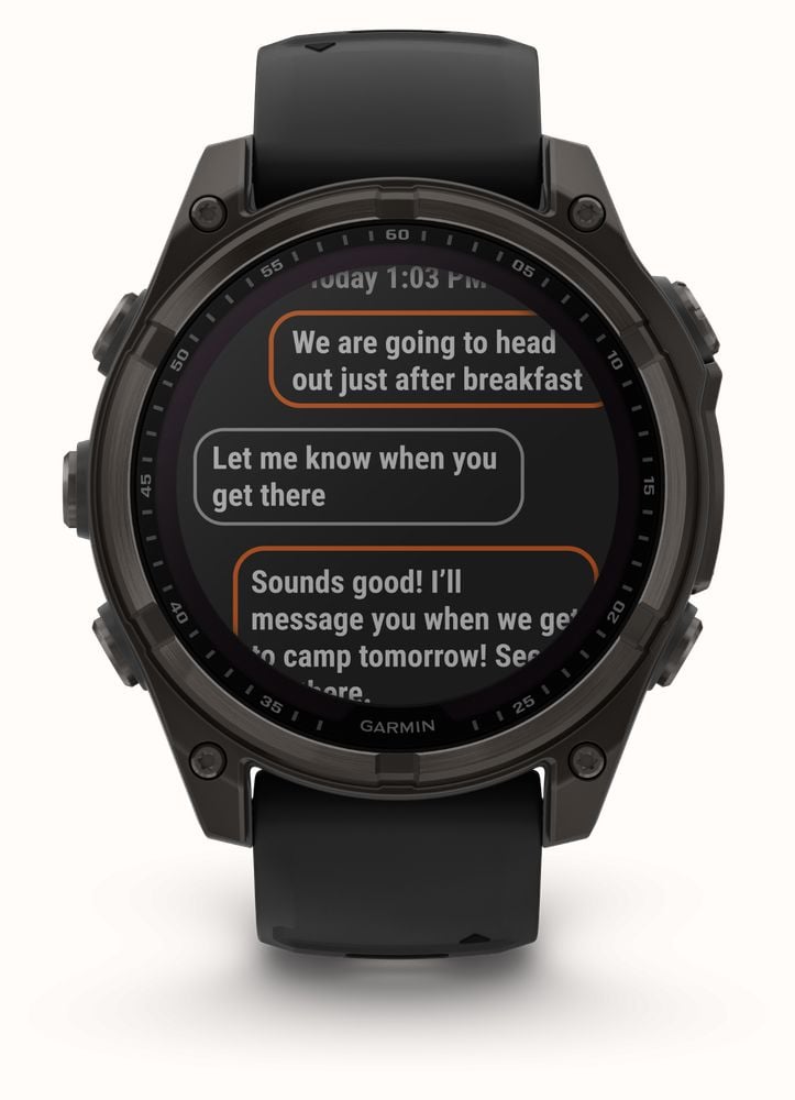 Garmin Fenix 8 47mm Solar Sapphire Premium Multisport Gps Smartwatch ...