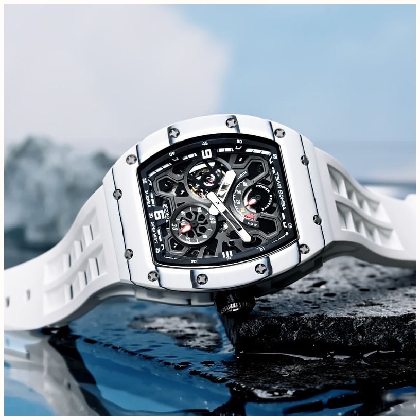 TSAR BOMBA Elemental-Serie Carbon, Automatische Gangreserve (42,8 Mm ...