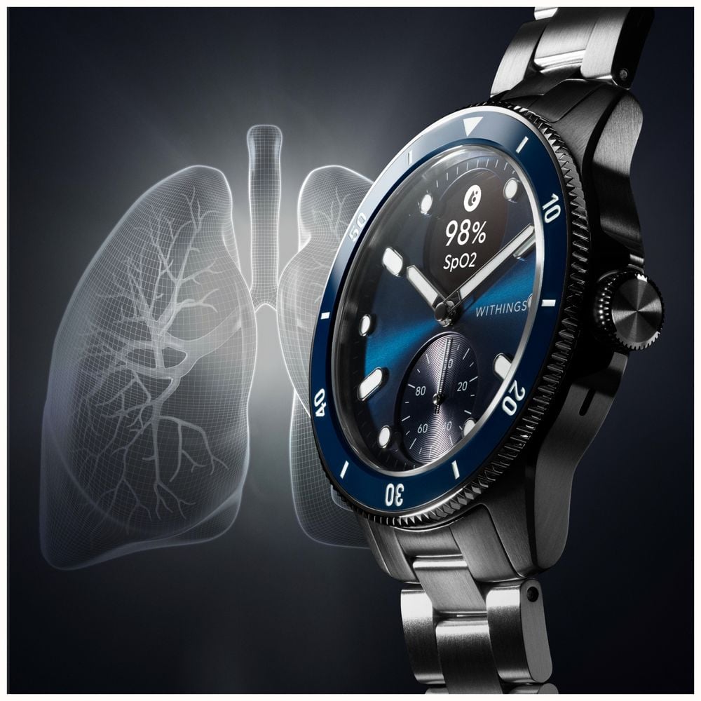 Withings ScanWatch Nova - Clinically Validated Hybrid Smartwatch HWA10 ...