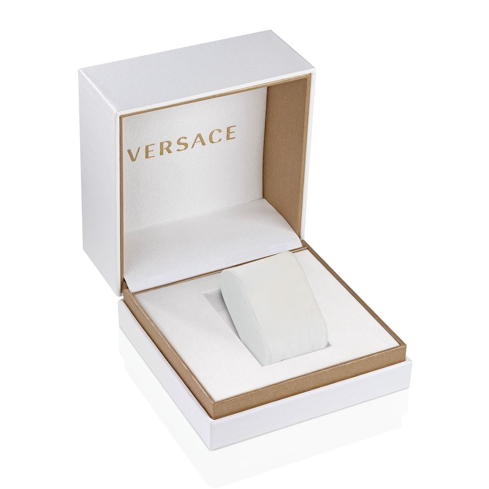 Versace Men's Greca Extreme Chrono (45mm) Black Dial / Gold-Tone ...