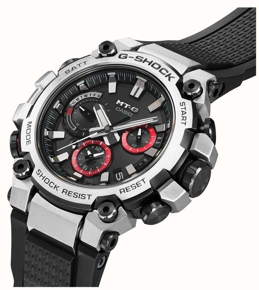 Casio G-Shock (52mm) Black Dial / Black Resin Strap MTG-B3000-1AER ...