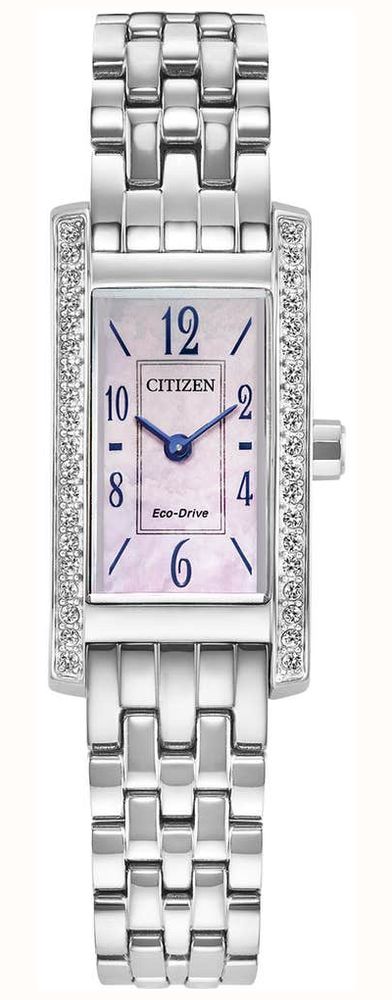 Citizen Eco-Drive Petite Palidoro (14mm) Pink Mother-of-Pearl Dial ...