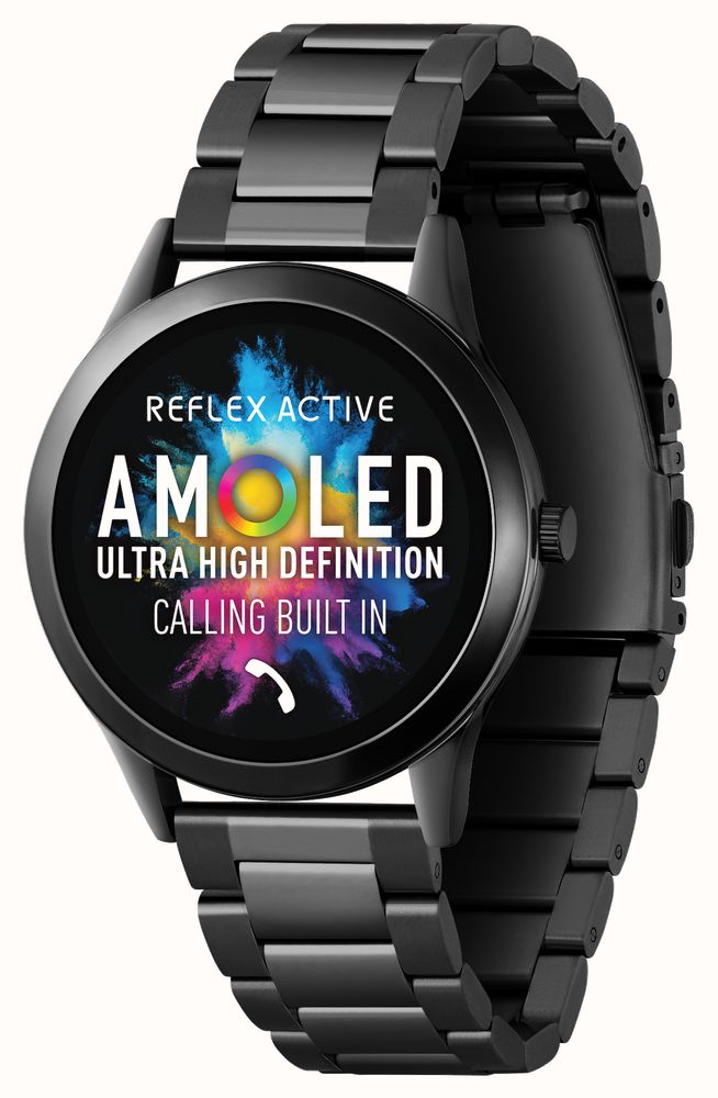 Reflex Active Series 31 Amoled Smart Calling Watch (35mm) Black ...