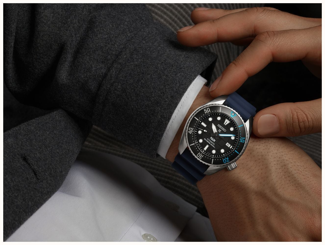 Seiko Prospex PADI King Sumo Diver Watch SPB325J1 - First Class Watches ...