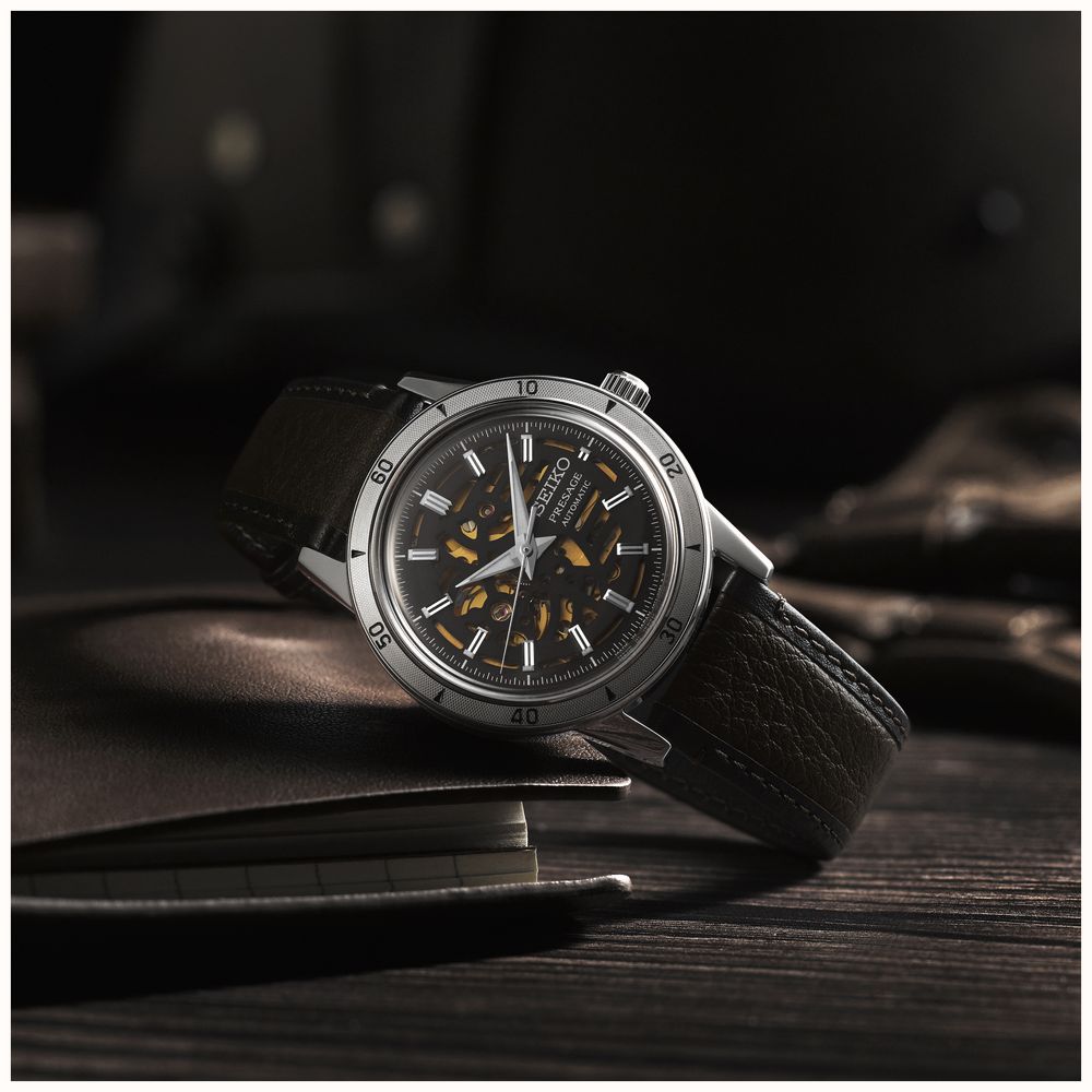 Seiko Presage Style 60s 'Elegant Yet Rugged' Biker Style SSA461J1 ...
