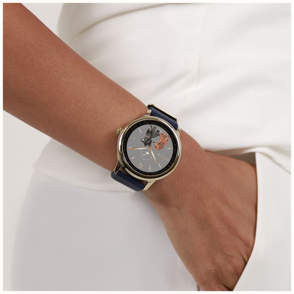 Radley Series 19 (42mm) Smart Calling Watch Interchangeable Gold Mesh ...
