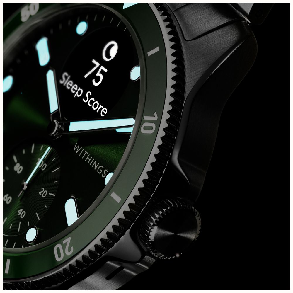 Withings ScanWatch Nova - Clinically Validated Hybrid Smartwatch HWA10 ...