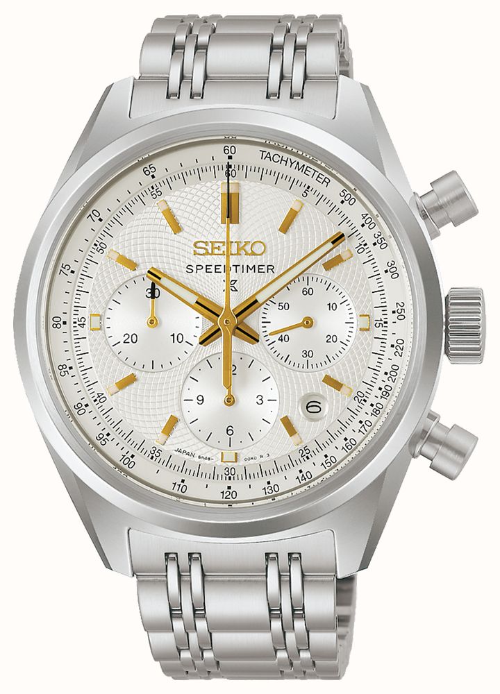 Seiko Prospex Speedtimer Two-Tone Mechanical Chronograph - 145th ...