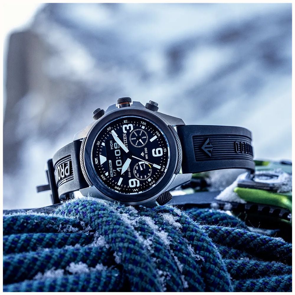 Citizen Promaster Land Combination World Timer (44mm) Black Dial ...