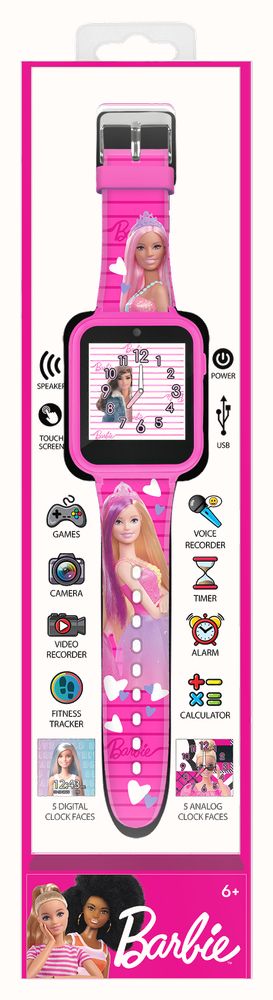 Barbie (English Only) Kids Interactive Watch Activity Tracker BAB4064 ...