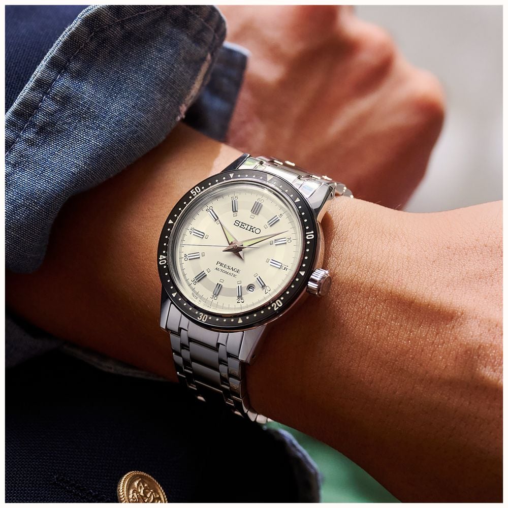 Seiko Presage Style 60s – Crown Chronograph 6th Decade Limited Edition 60th SRPK61J1 - First ...