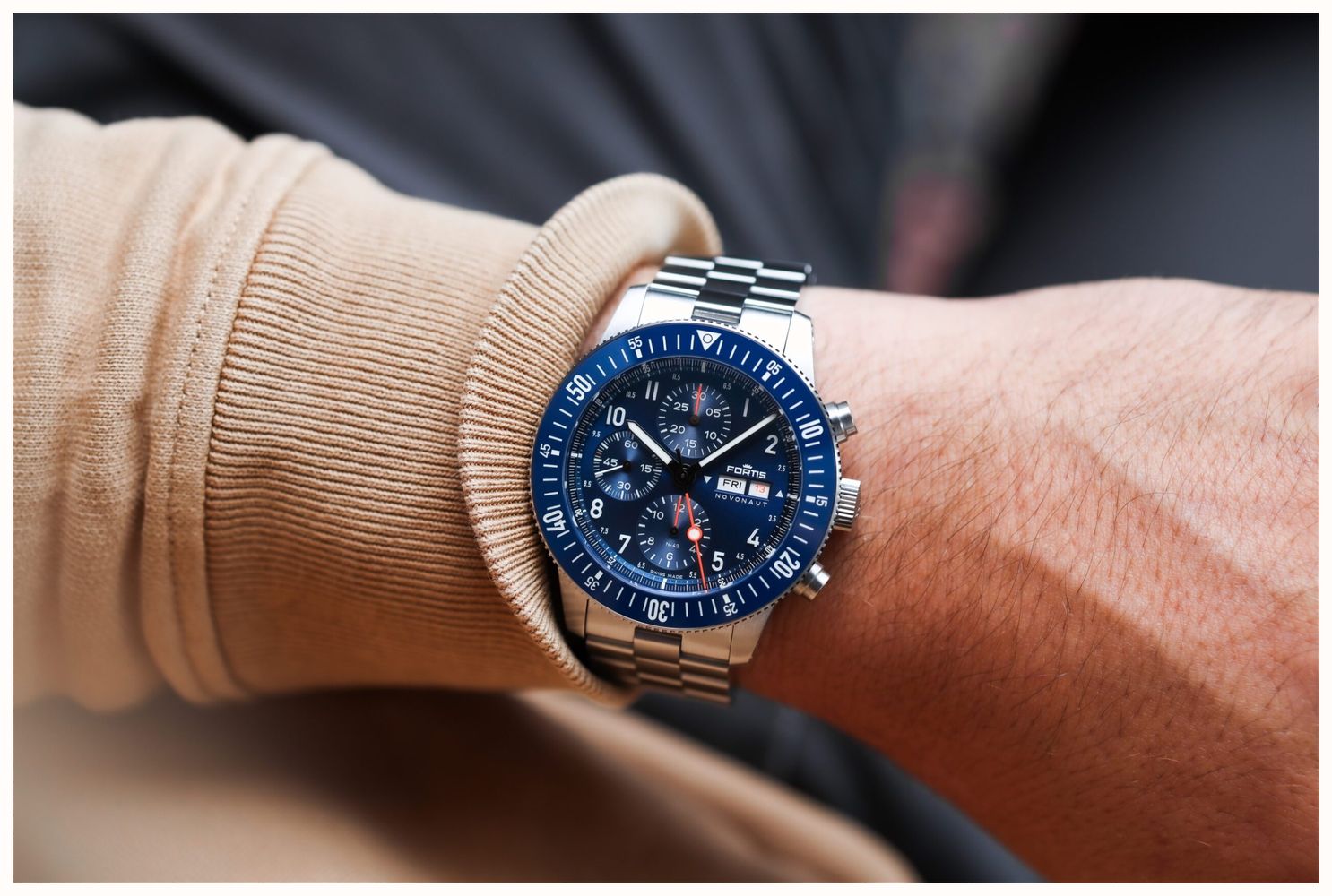 FORTIS Novonaut N-42 Stratosphere-Tested Manufacture Chronograph (42mm ...