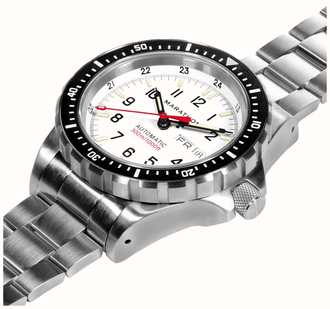 Marathon Arctic Edition JDD Jumbo Day/Date Automatic (46mm) White Dial ...