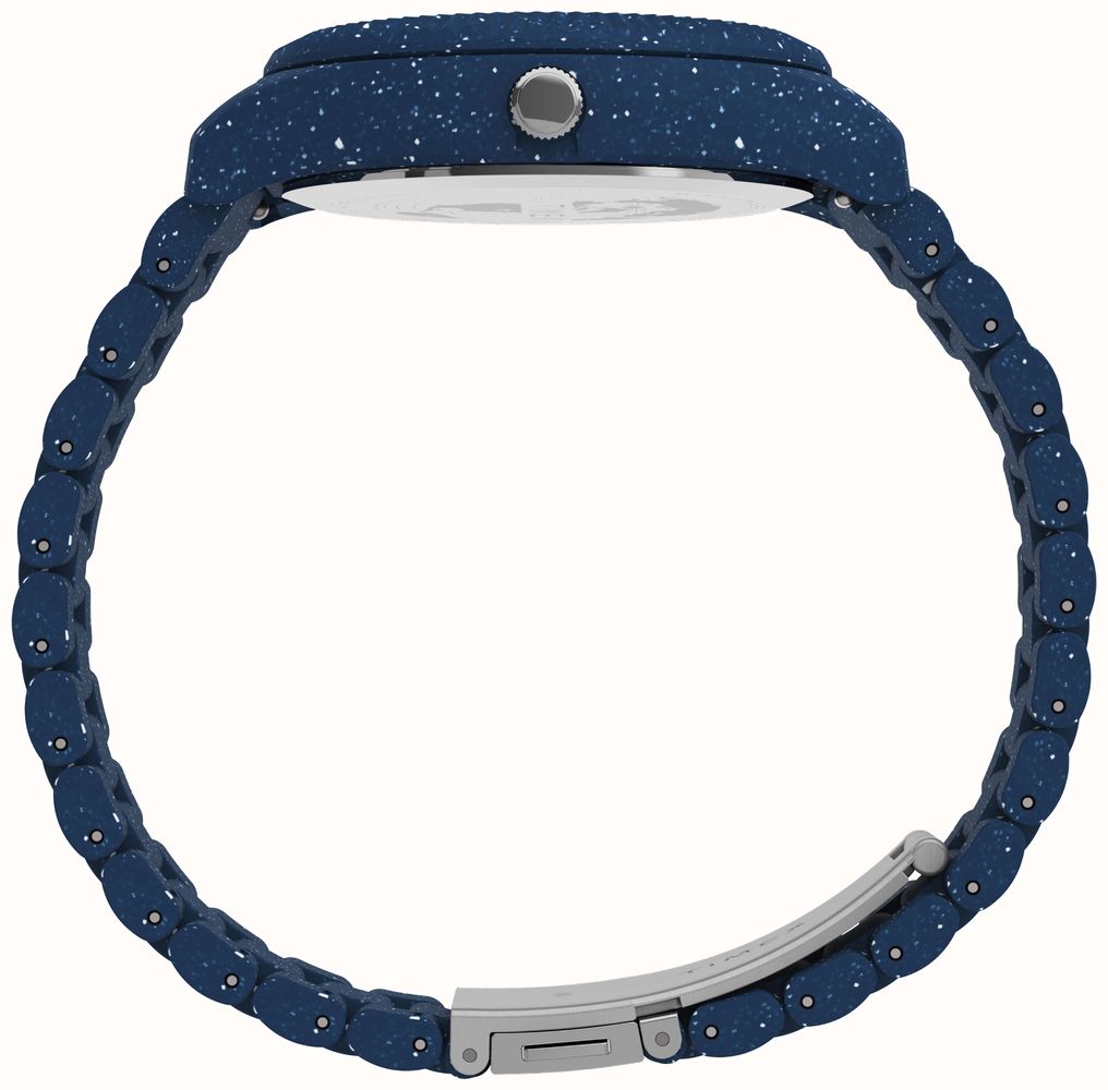 Timex Waterbury Ocean 'Waste More Time' (42mm) Blue Dial / Blue ...