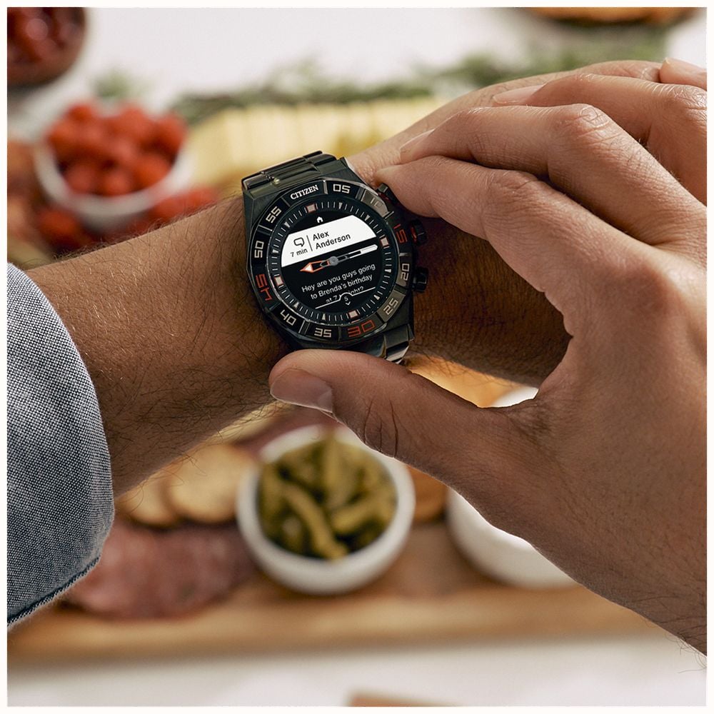 Citizen Men's CZ Smart Hybrid GEN-2 (44mm) Hybrid Dial / Black ...