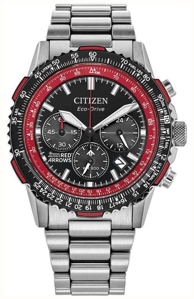 Citizen Eco-Drive Red Arrows Promaster Air Navihawk (40mm) Black & Red ...