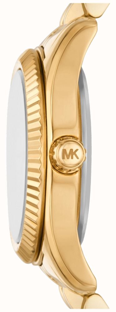 Michael Kors Women's Lexington (26mm) Gold Dial / Gold-Tone Stainless ...