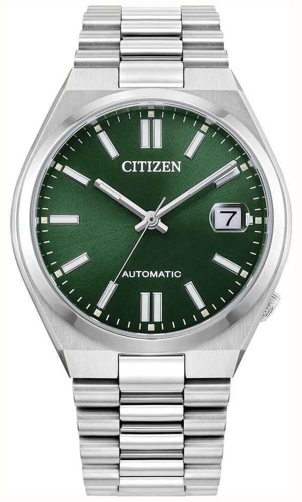 Citizen Tsuyosa Automatic (37mm) Sunray Green Dial / Stainless Steel ...