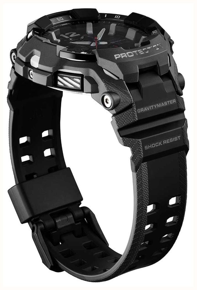 Casio G-Shock GRAVITYMASTER (54.7mm) Black Dial / Black Resin Strap GR-B300-1AER - First Class ...