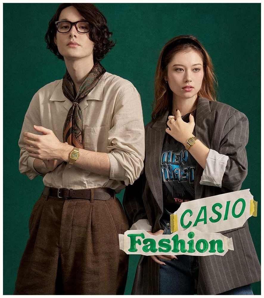 Casio Vintage A158 Digital (33.2mm) Gold Dial / Gold PVD Stainless ...