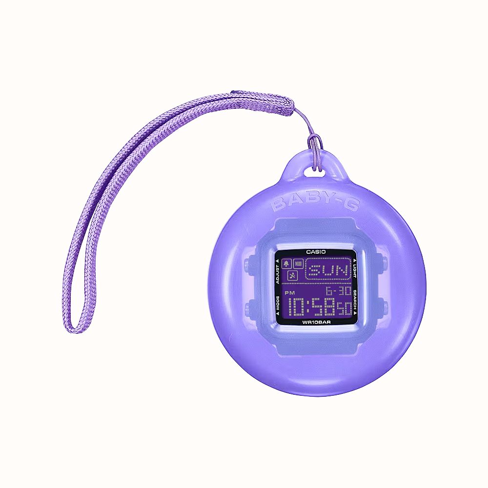 Casio G-SHOCK BABY-G + PLUS Series Digital Watch & Case Holder Set ...