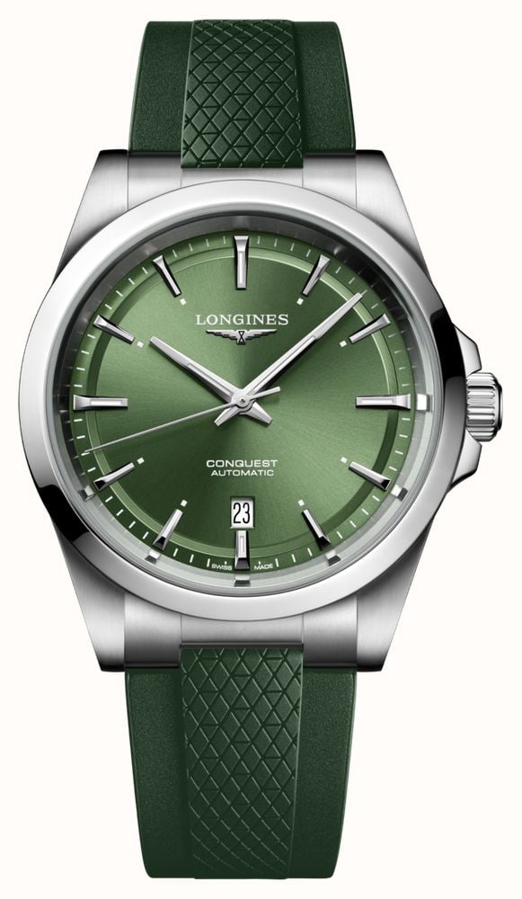 LONGINES Conquest Automatik (41 Mm) Sonnenstrahlgrünes Zifferblatt ...