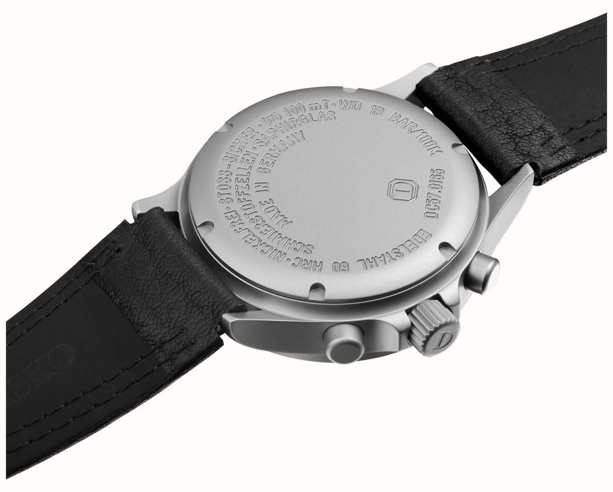 Damasko DC57 Chronograph TOP Automatic (40mm) Luminova C1 White Dial ...