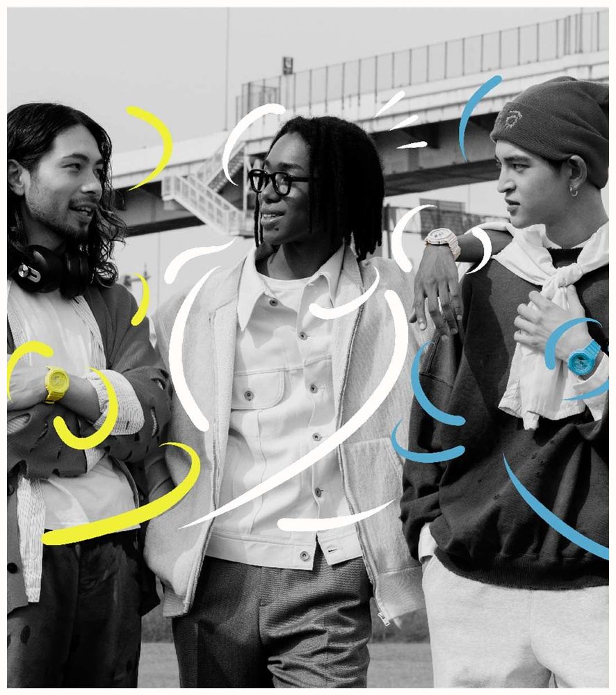 Casio G-Shock One Tone 2100 Series - Volt Yellow - Dual Display GA-2100 ...