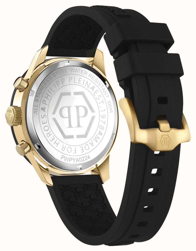 Philipp Plein HYPER-SPORT PLEINMETER (44mm) Black Chronograph Dial ...