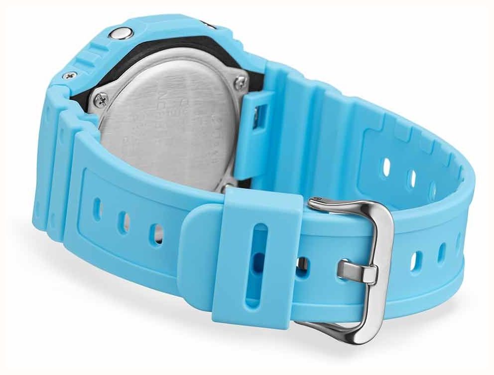 Casio G-Shock One Tone 2100 Series - Ultra Blue - Dual Display GA-2100 ...