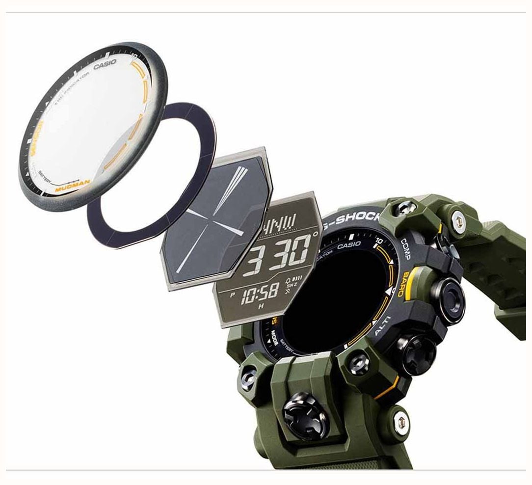 Casio G-Shock X Toyota Auto Body Team Land Cruiser Mudman GW-9500TLC ...