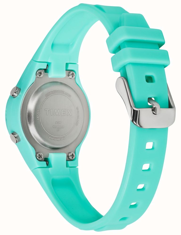 Timex Time Machines® Digital Multifunction (27mm) Blue Digital Dial ...